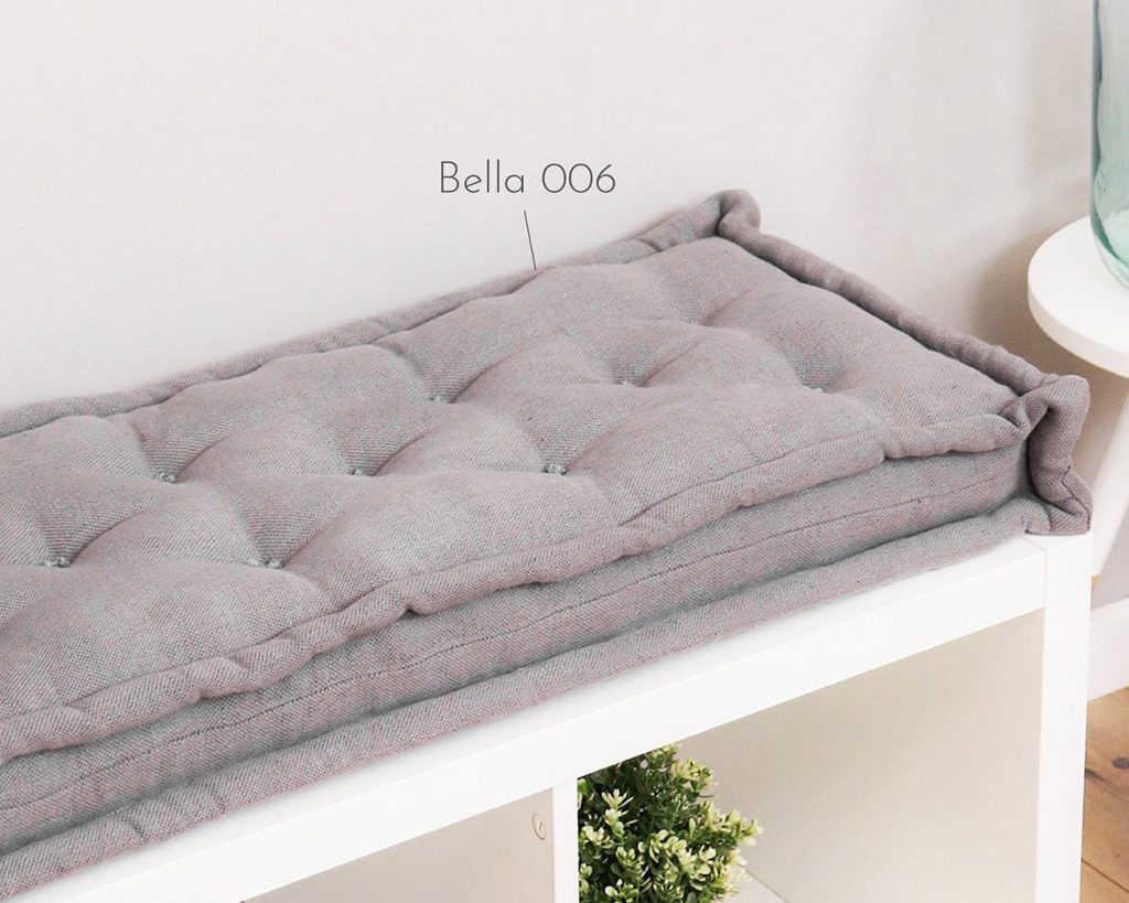 Custom Organic Cotton Tufted Seat Cushion | Cottoned Shop | Handmade Decor