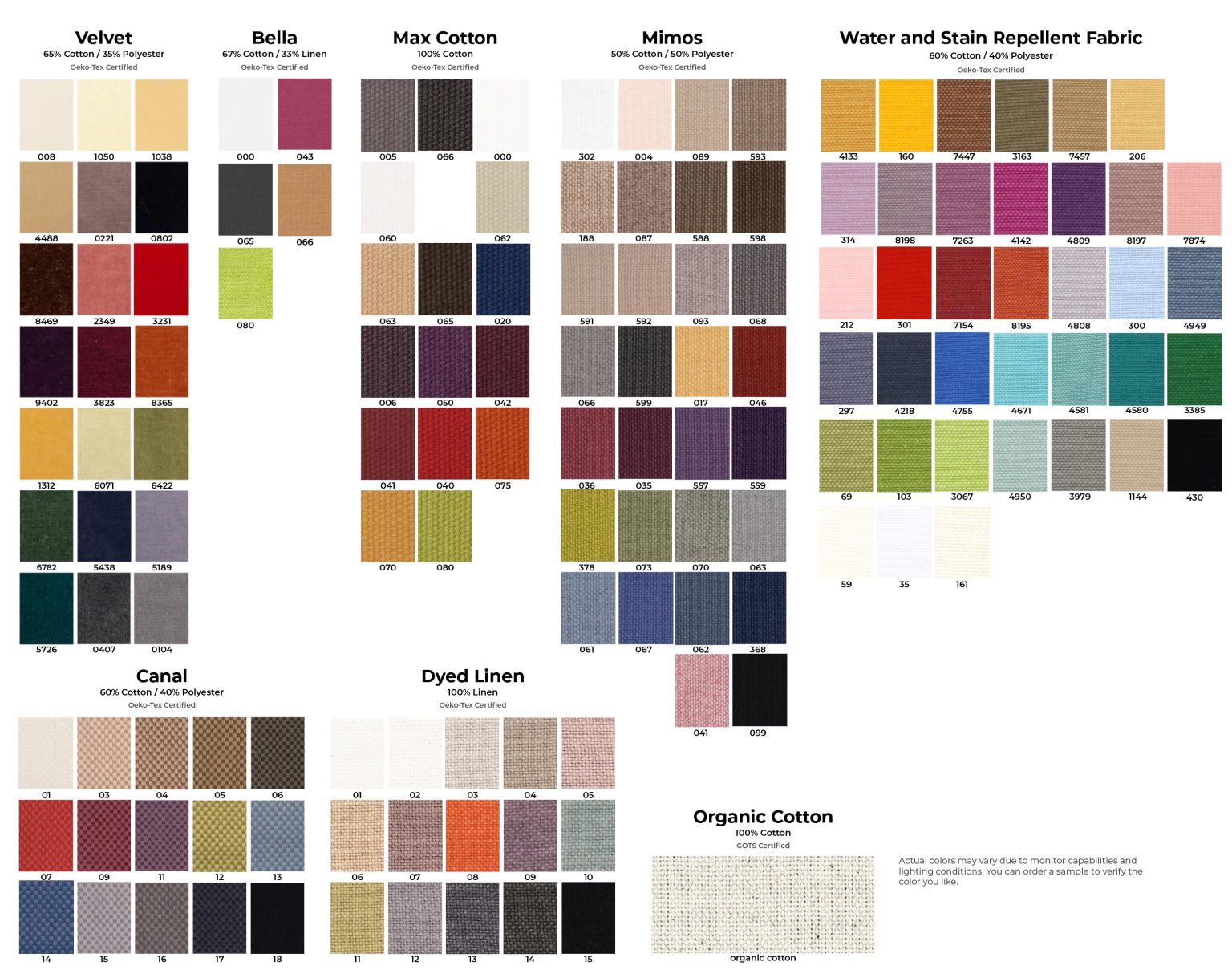 100% Organic Cotton Filling | GOTS Certified | Non-Toxic