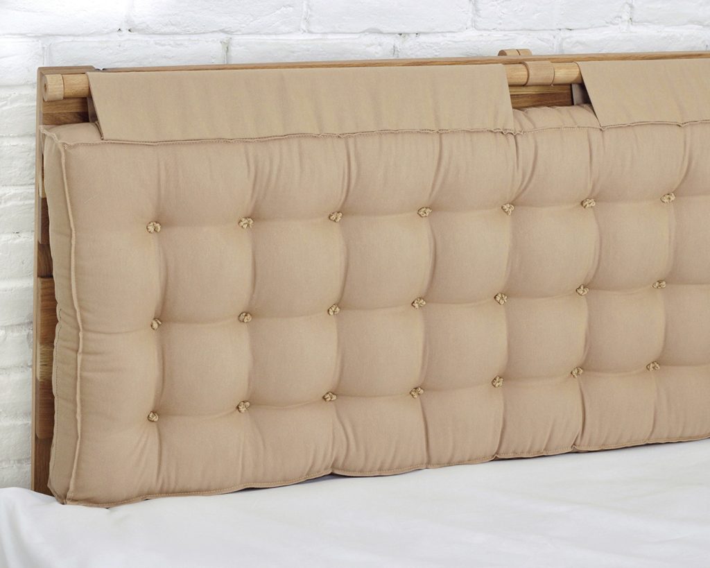 Custom Tufted Headboard Cushion | Organic Cotton Filling